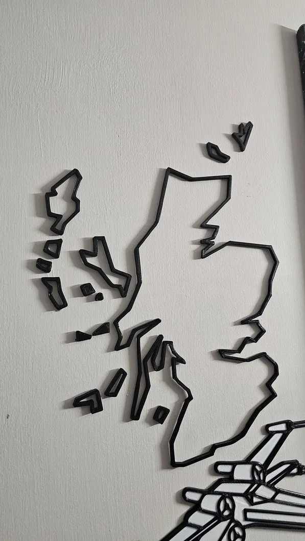 Low Poly scotland outline by NSprints - MakerWorld