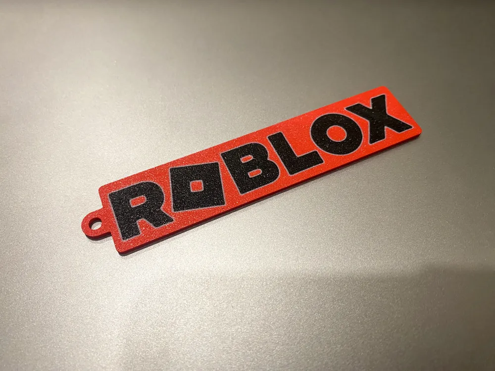 Roblox Keychain / Bag Tag – 3D Printed Multi-Color - Free 3D Print ...