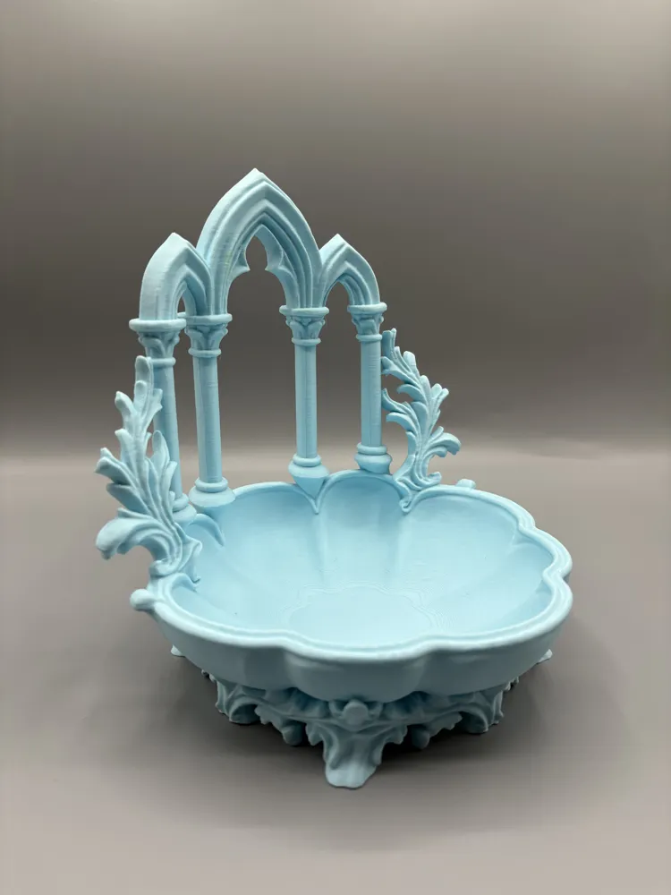 Gothic Arch Catchall Bowl Entryway Organizer - Free 3D Print Model ...