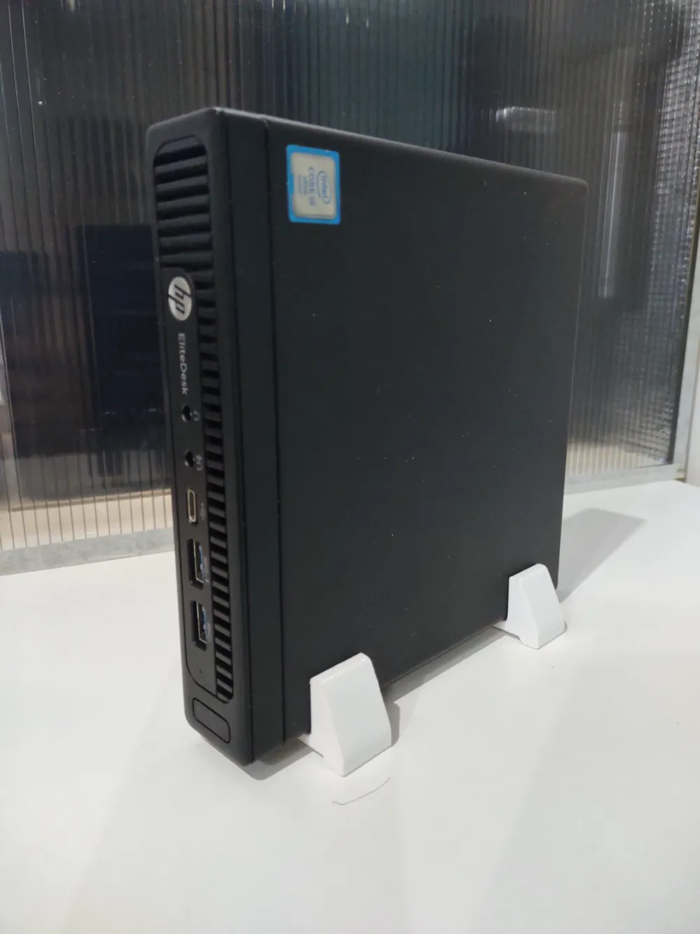 Mini PC stand—compatible with HP and Lenovo by simon14vu - MakerWorld