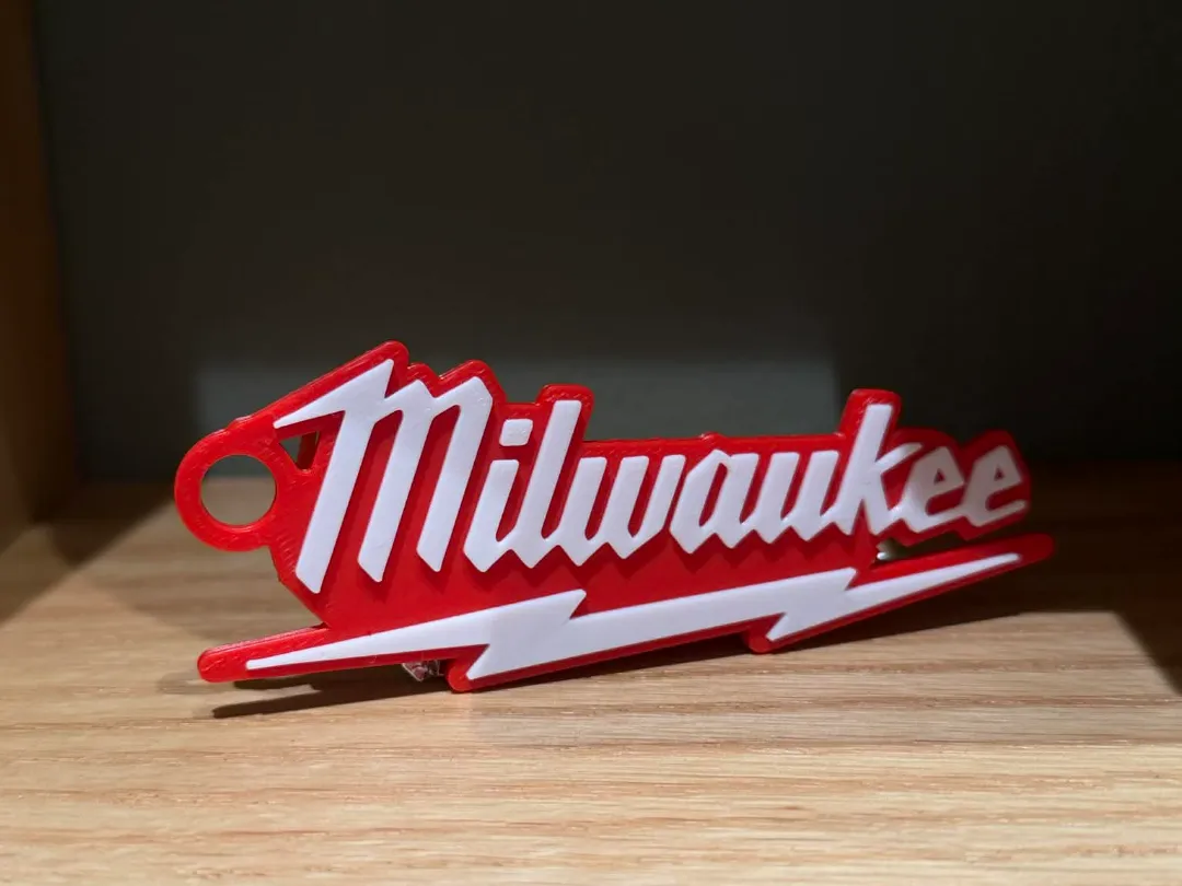Milwaukee Key-chain - Free 3D Print Model - MakerWorld