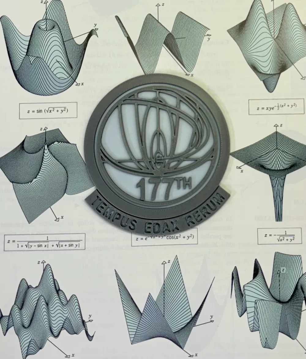 177th Temporal Recon Unit John Titor Insignia by RevDrX - MakerWorld