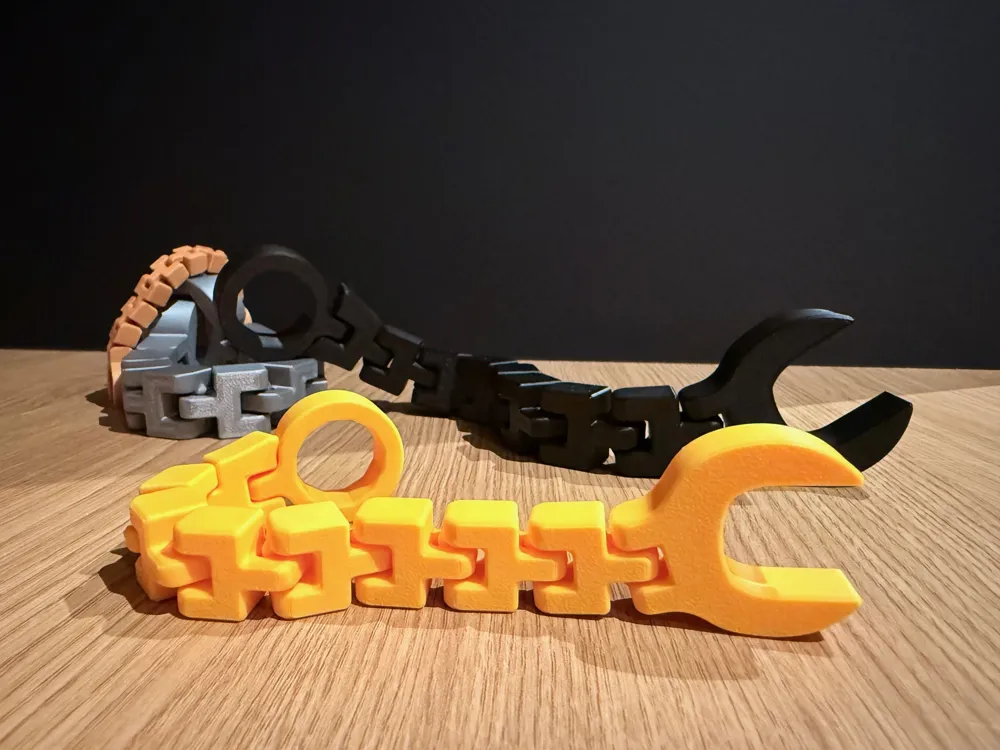 Flexi Wrench - Free 3D Print Model - MakerWorld