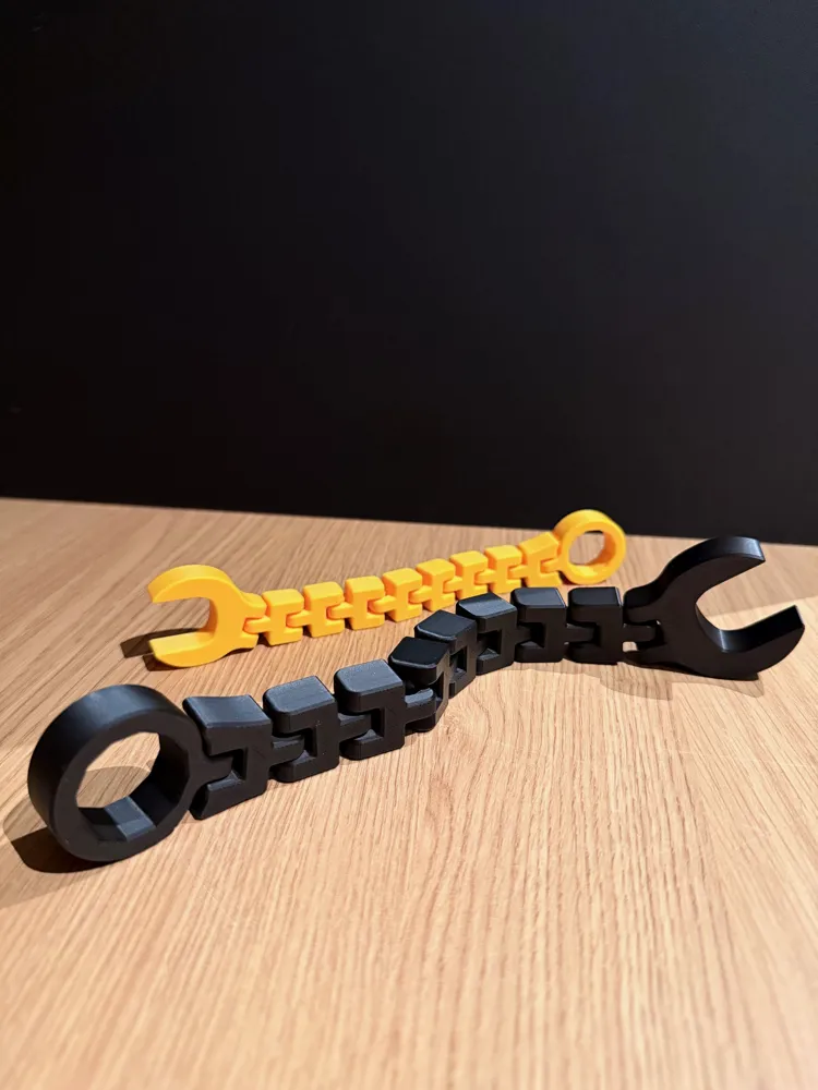 Flexi Wrench - Free 3D Print Model - MakerWorld