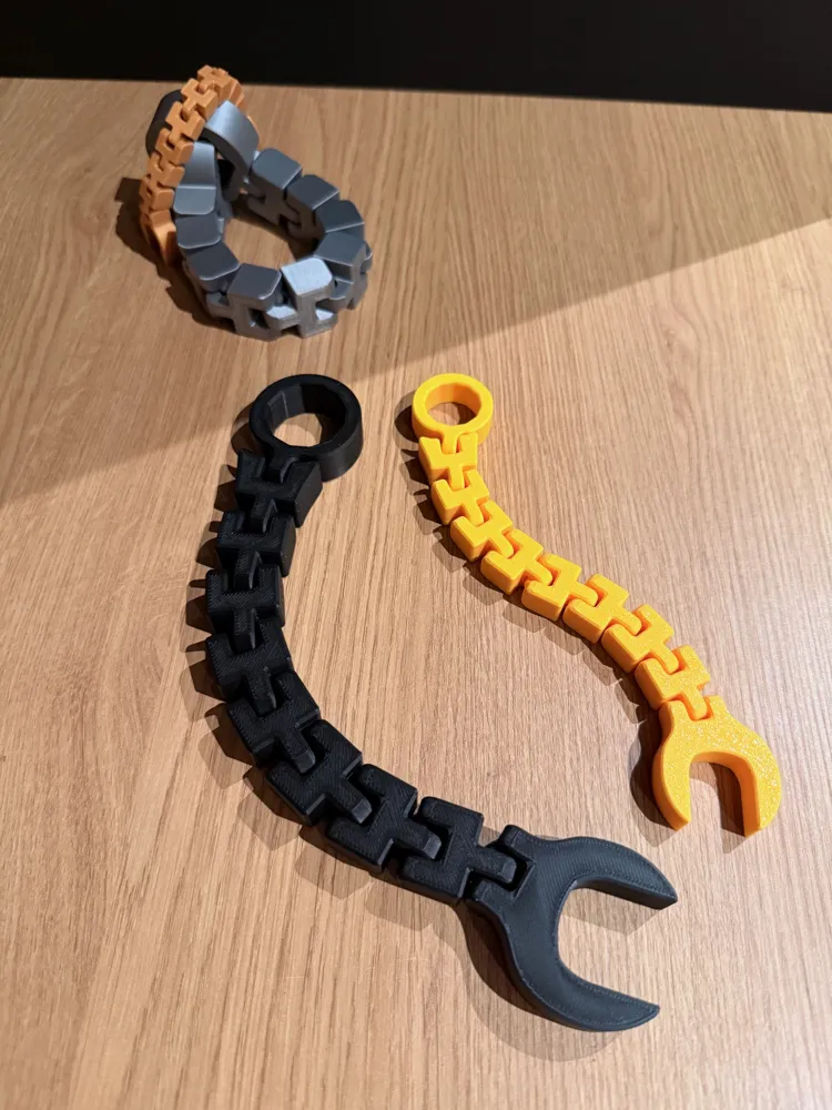 Flexi Wrench - Free 3D Print Model - MakerWorld