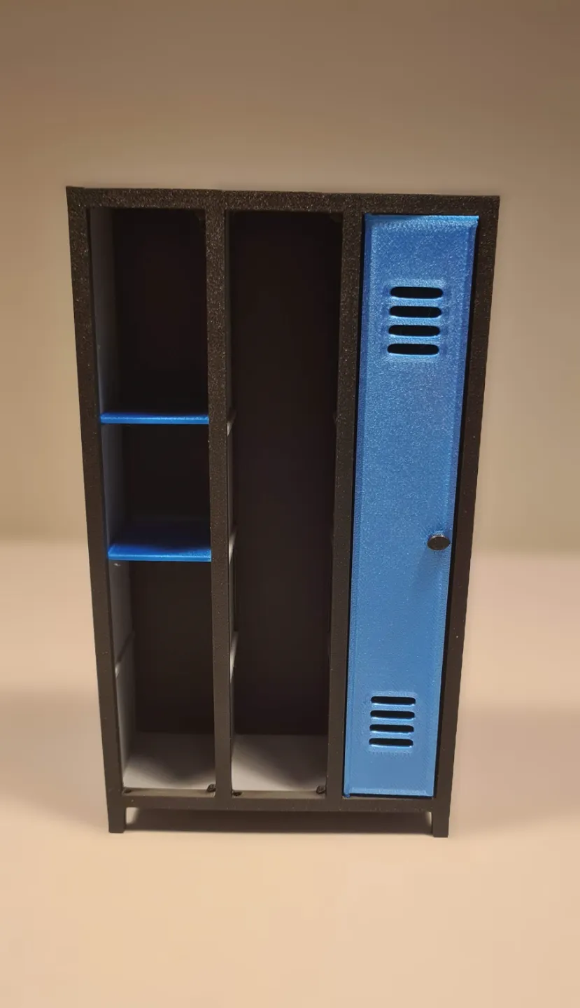 Metal cabinet look locker - 200mm x 116mm x 50mm by kurtvdv - MakerWorld