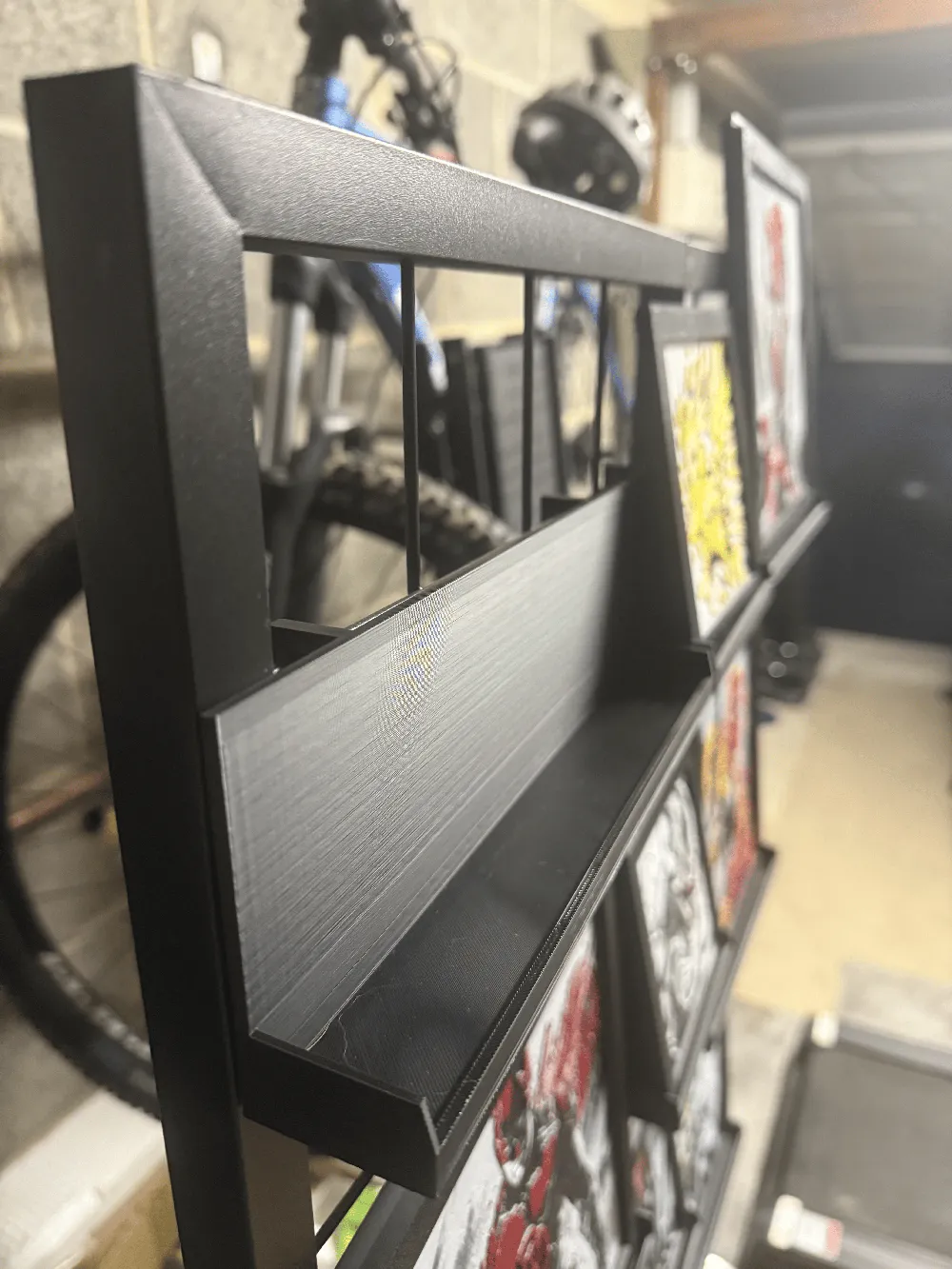 Hueforge Shelf For Gridwall by James P MakerWorld: Download Free 3D Models