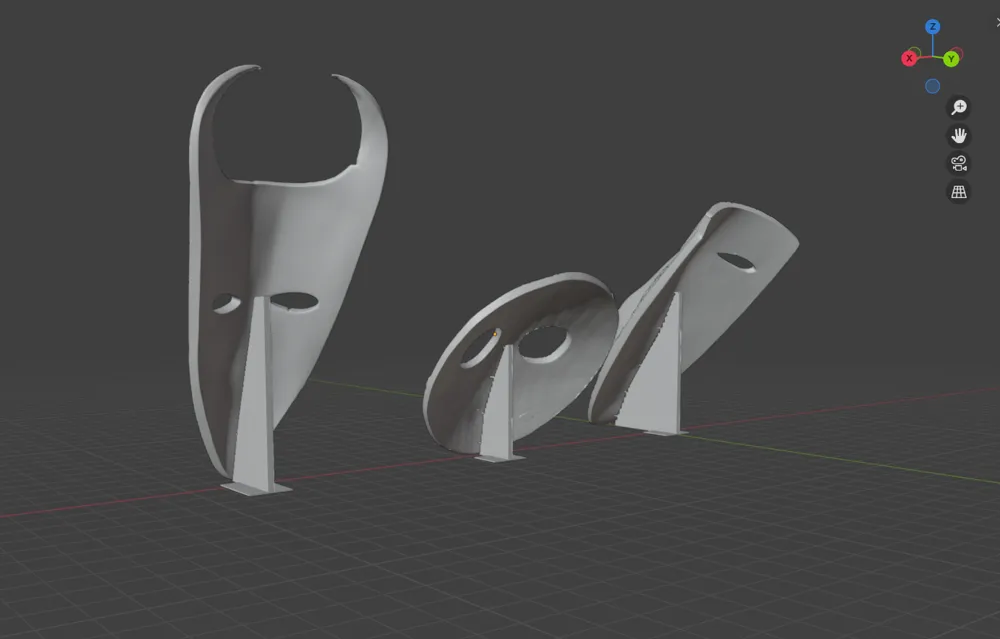 Lock, Shock, & Barrel Masks - Free 3D Print Model - MakerWorld