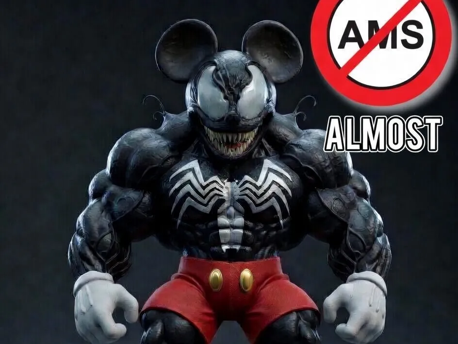 Venom Mickey – Hyper Muscular Symbiote - Free 3D Print Model - MakerWorld
