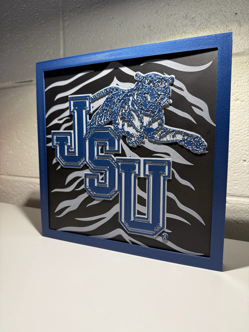 Jackson State University HueForge by DeWayne Carter - MakerWorld