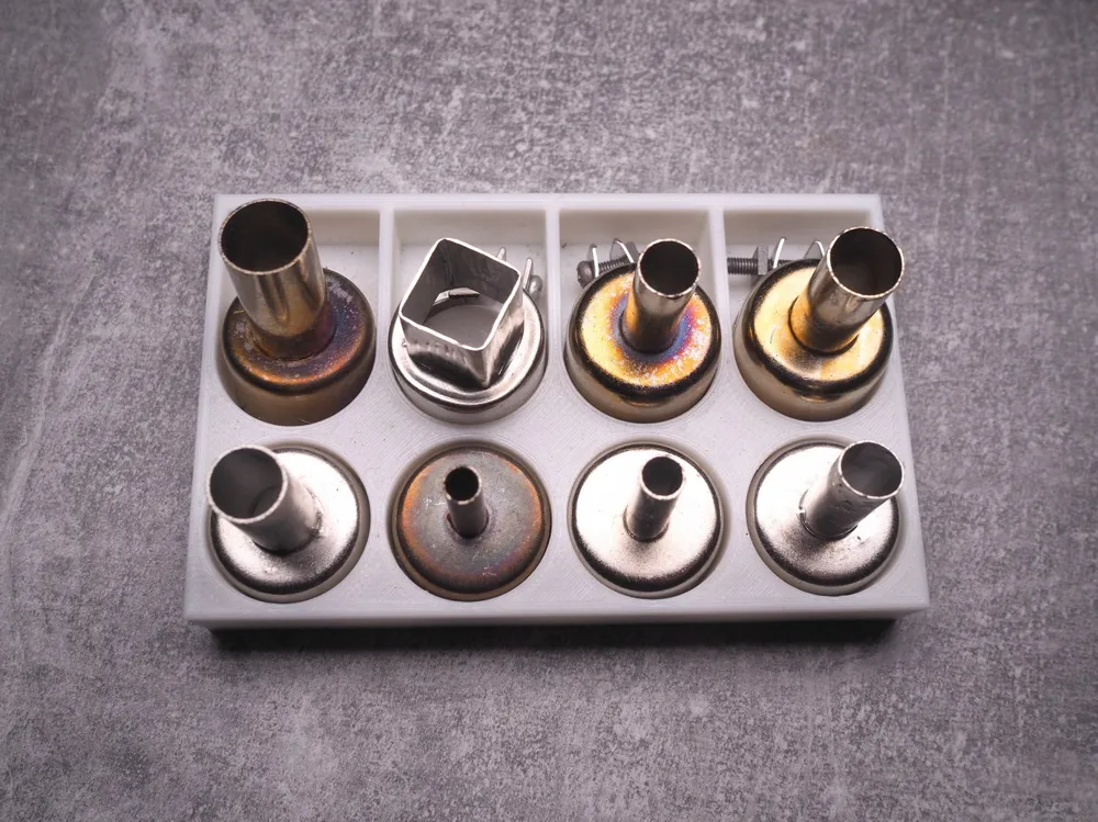 858D Hot Air Station Nozzle Holder by Leif3D - MakerWorld