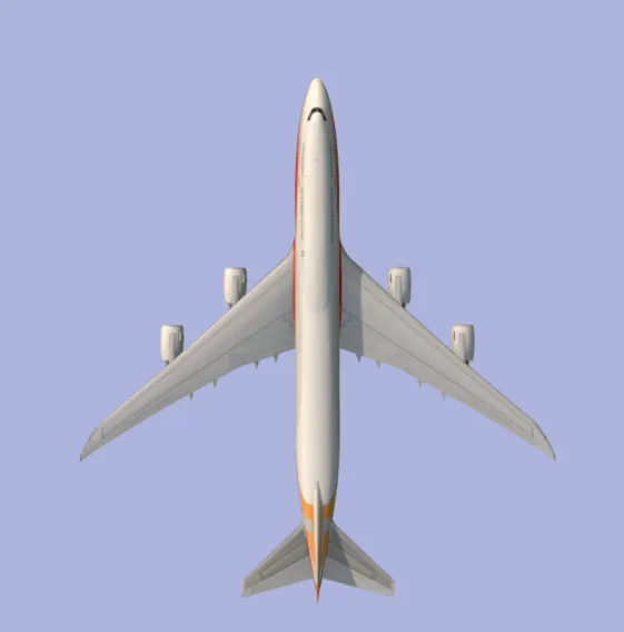 Boeing 747-8I - Free 3D Print Model - MakerWorld