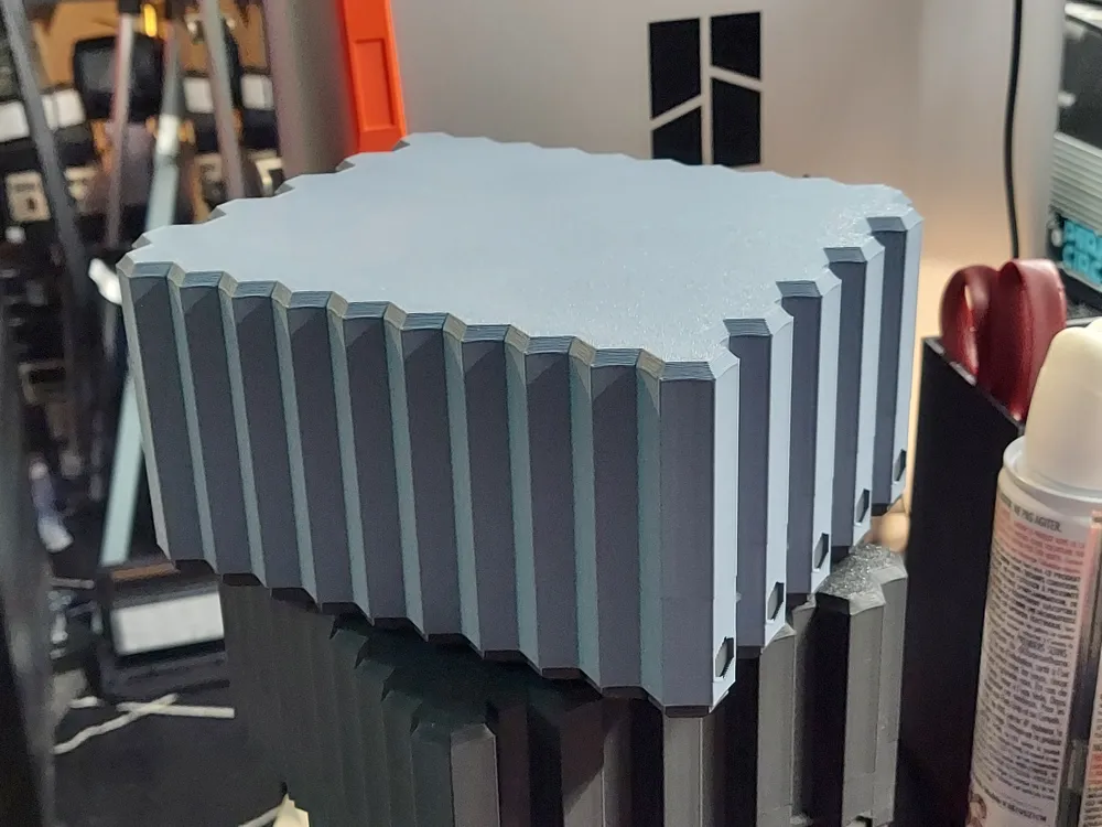 Vial Ampule Hexacomb storage by Obfuscated - MakerWorld