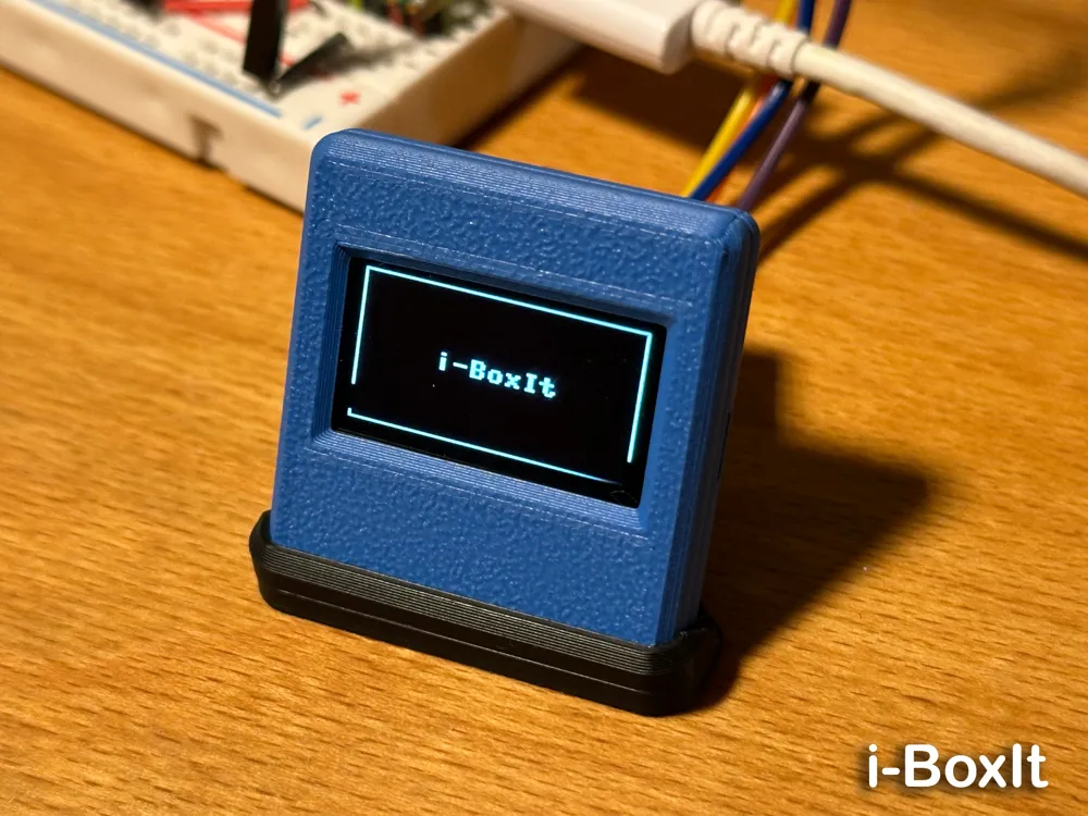 SSD1306 OLED Display Case Kit by i-BoxIt MakerWorld: Download Free 3D ...