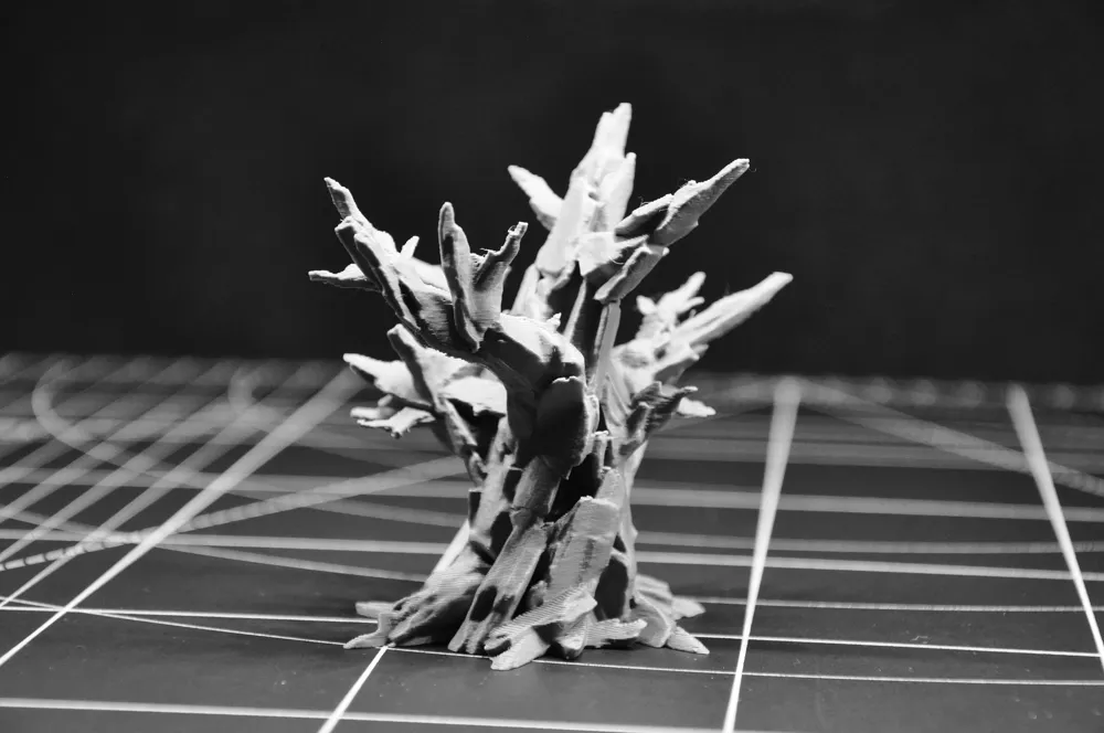 Jagged Stone Tree - DND Miniature Terrain - Free 3D Print Model ...