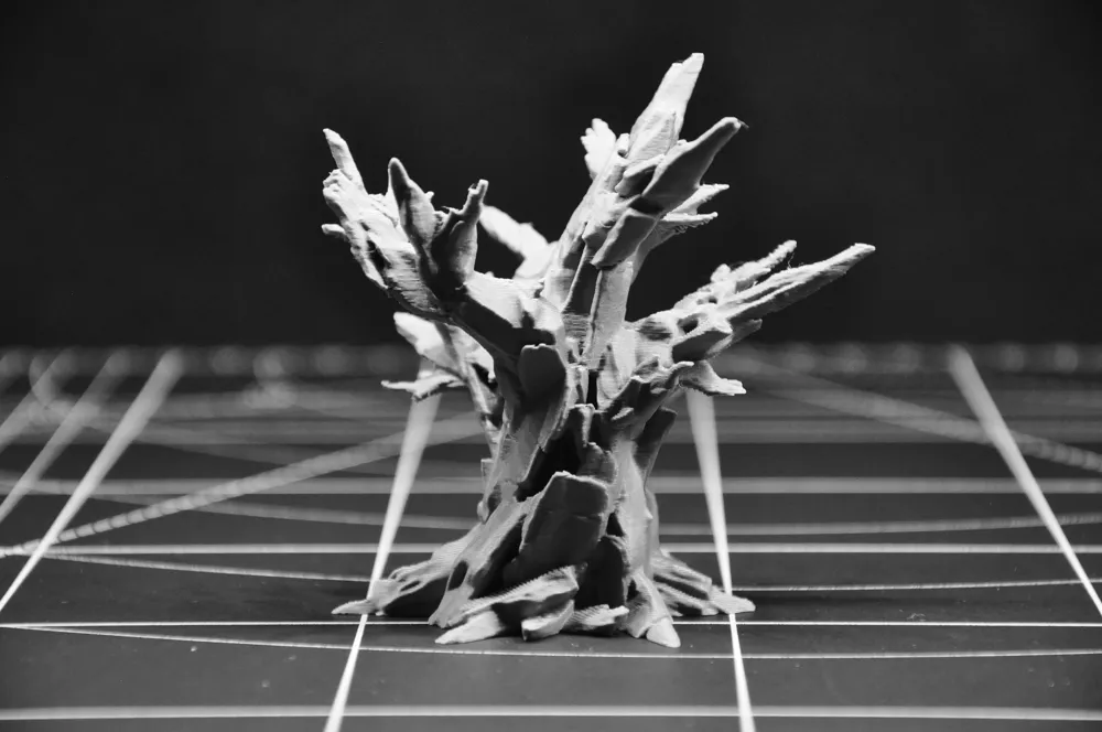 Jagged Stone Tree - DND Miniature Terrain - Free 3D Print Model ...