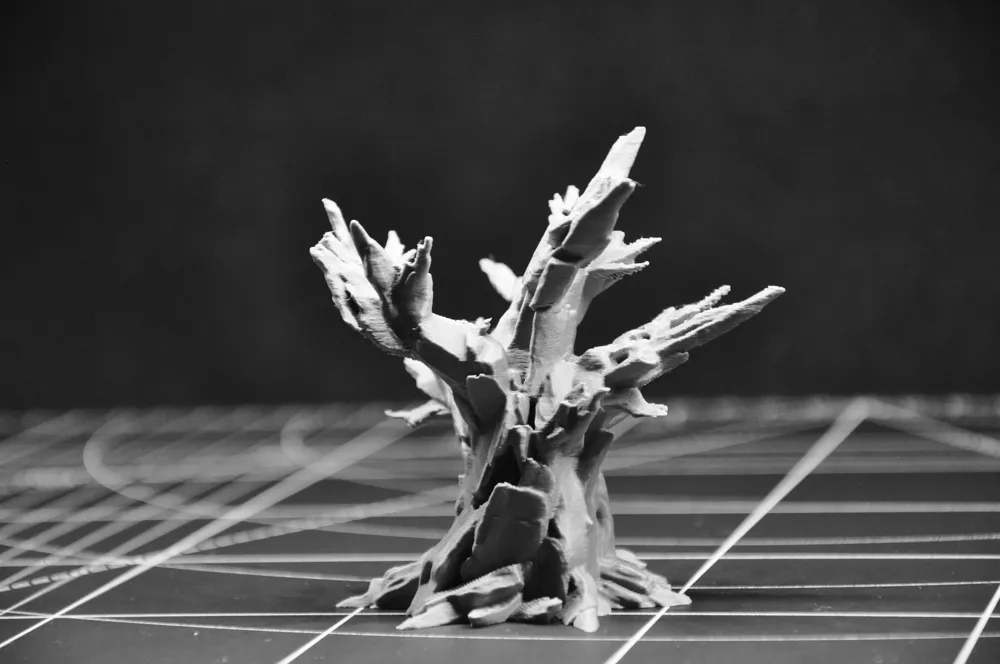 Jagged Stone Tree - DND Miniature Terrain - Free 3D Print Model ...