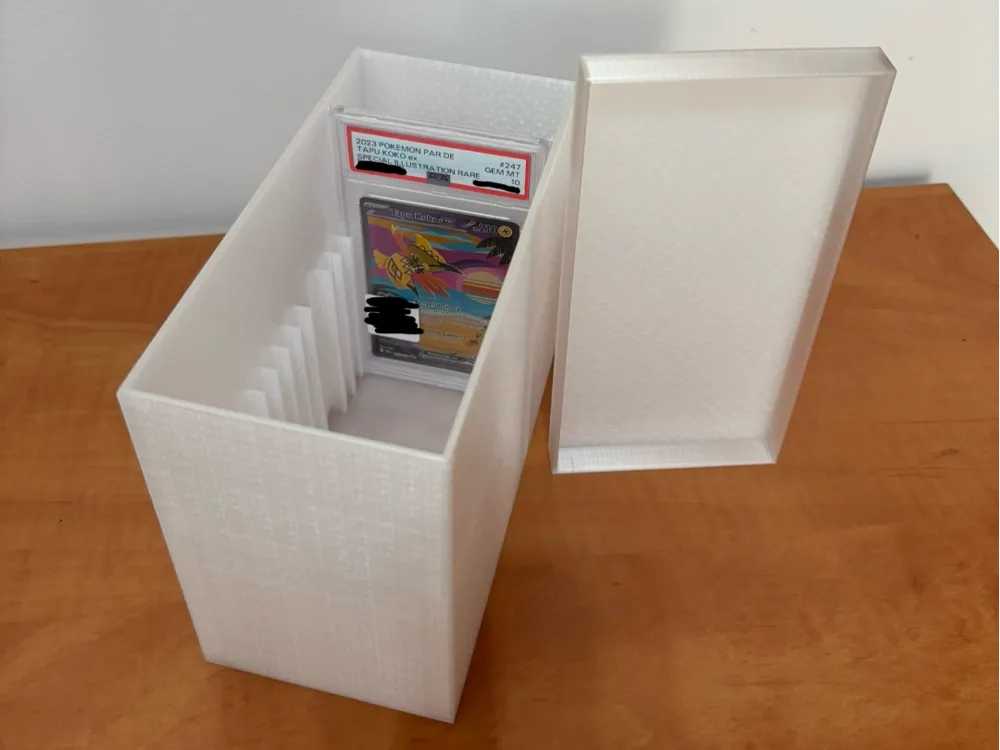 Case for Pokemon Graded slabs - Free 3D Print Model - MakerWorld