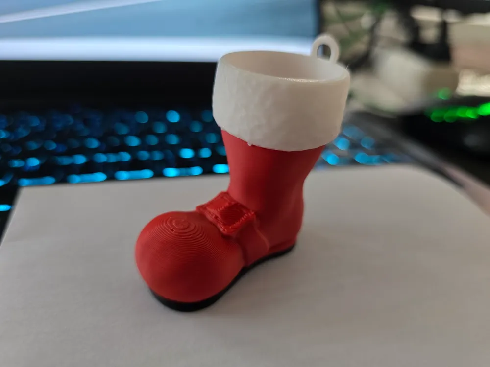 Santa Boot christmas tree decor by 3Devil MakerWorld: Download Free 3D ...