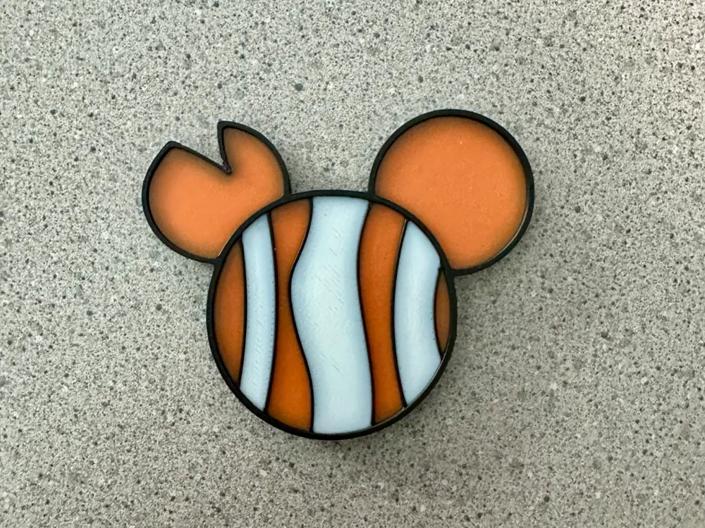 Disney Nemo Magnet by The 3D Imagineer MakerWorld: Download Free 3D Models