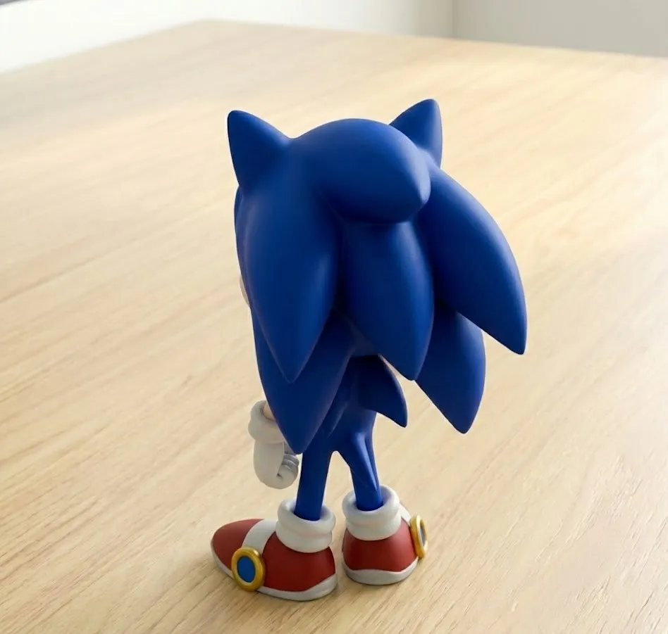 Sonic the Hedgehog - 1/7 Scale Collectible Figure - Free 3D Print Model ...