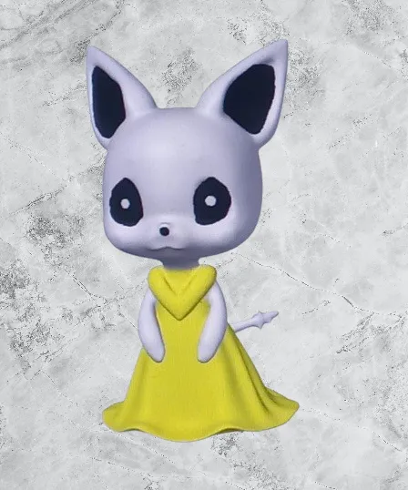 female pokemon cat by lucananim - MakerWorld