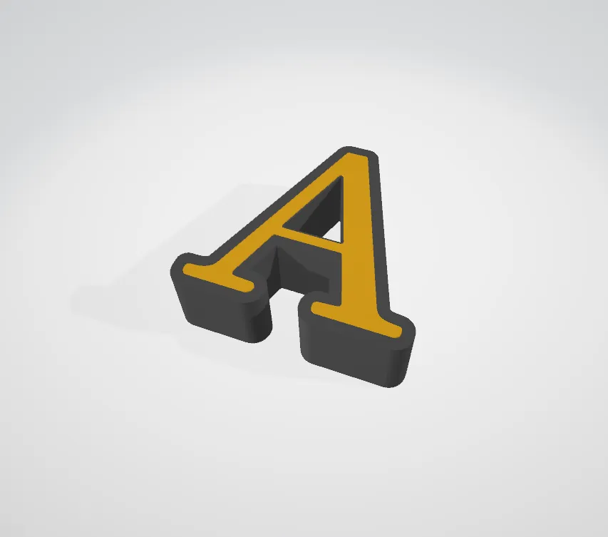 Letter A BOX /Light Box by Santi s 3D - MakerWorld