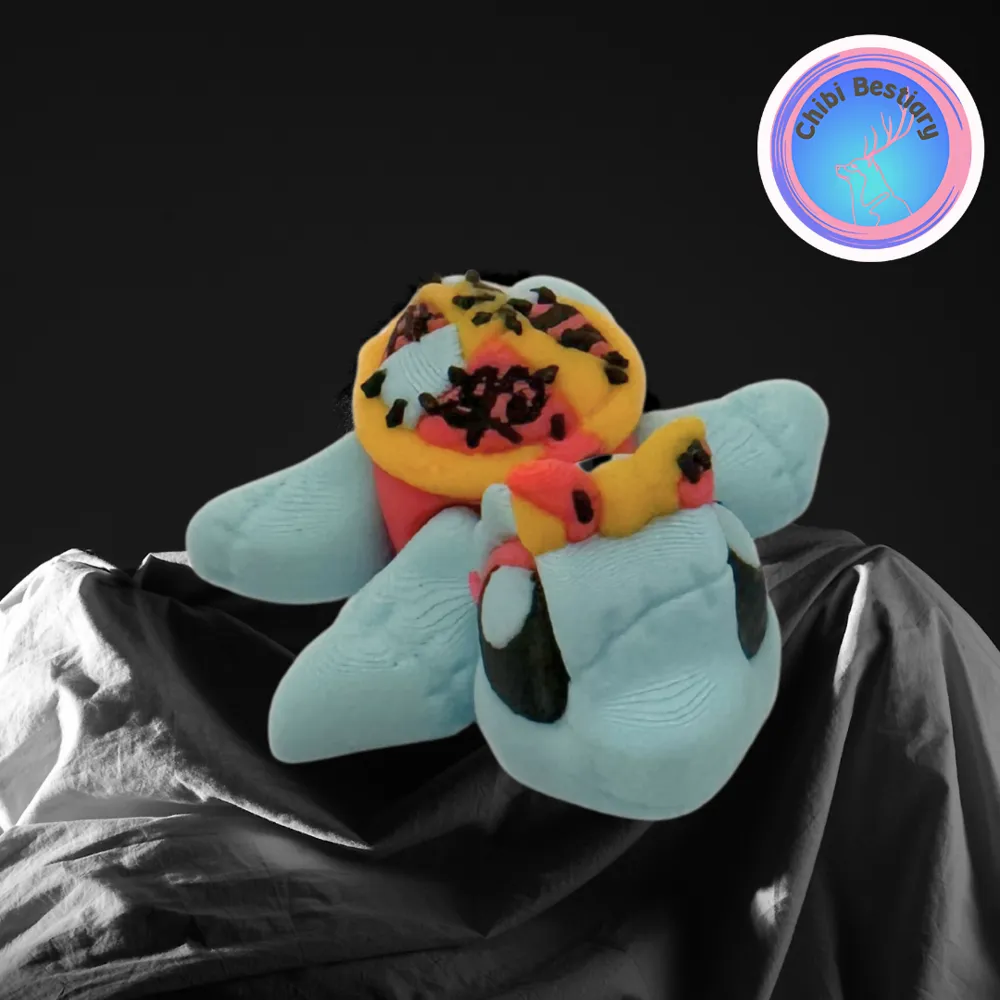 Sally Turtle Flexi by Taikounou MakerWorld: Download Free 3D Models