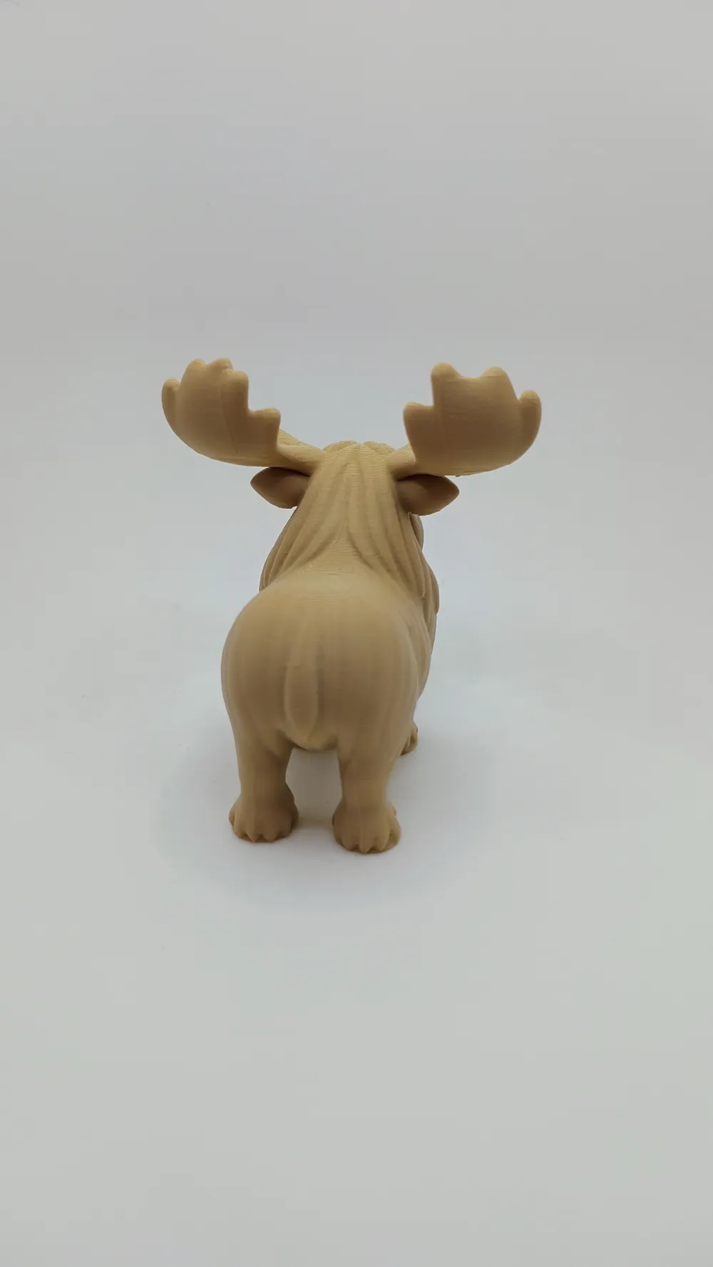 Cheerful Northern Lights Moose – Mini Decor Hero - Free 3D Print Model ...