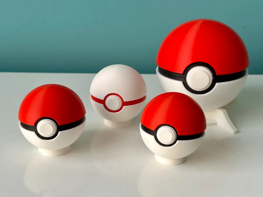 Mini Pokeball - Pokemon - Fully Functional by Torikami MakerWorld ...