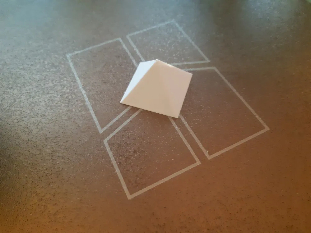 SQUARE PYRAMID - Free 3D Print Model - MakerWorld