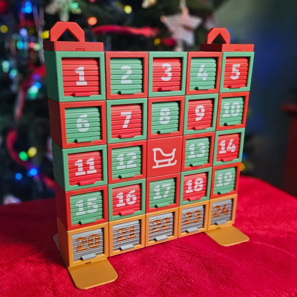 Design-Your-Own Advent Calendar Blocks Kit - Free 3D Print Model ...