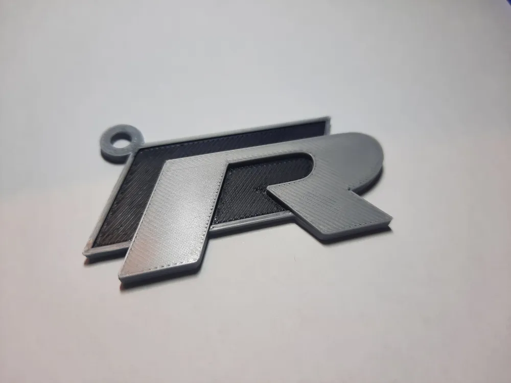 Old Volkswagen R Logo - Keychain by Luke-Leek-98 - MakerWorld