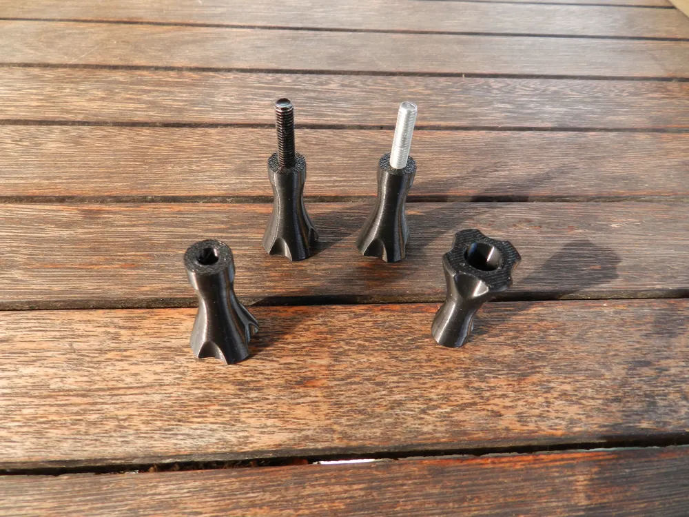 Thumb Screws for Action Cameras DJI or GoPro by Rene Czerner - MakerWorld