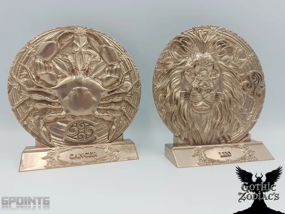 Gothic Zodiac's - Cancer by 6POiNT6 MakerWorld: Download Free 3D Models