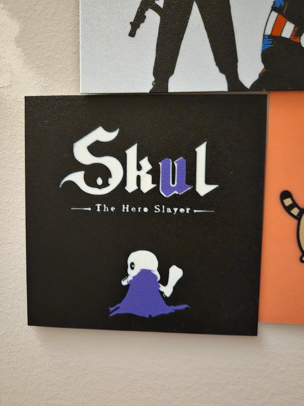 Skul - The Hero Slayer Logo - 3 Colors by Mech3D - MakerWorld