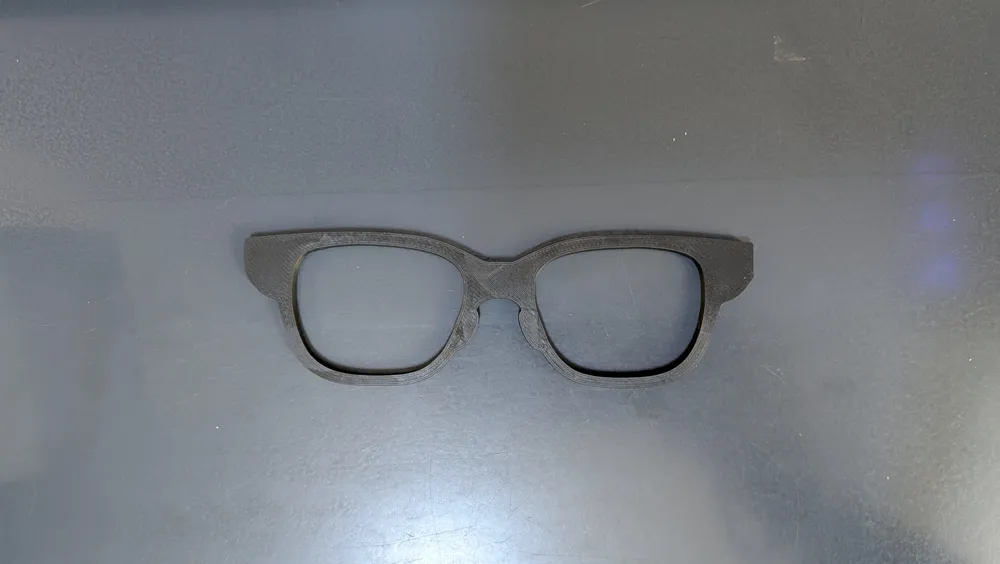 Rokid Glasses template for prescription lenses - Free 3D Print Model ...