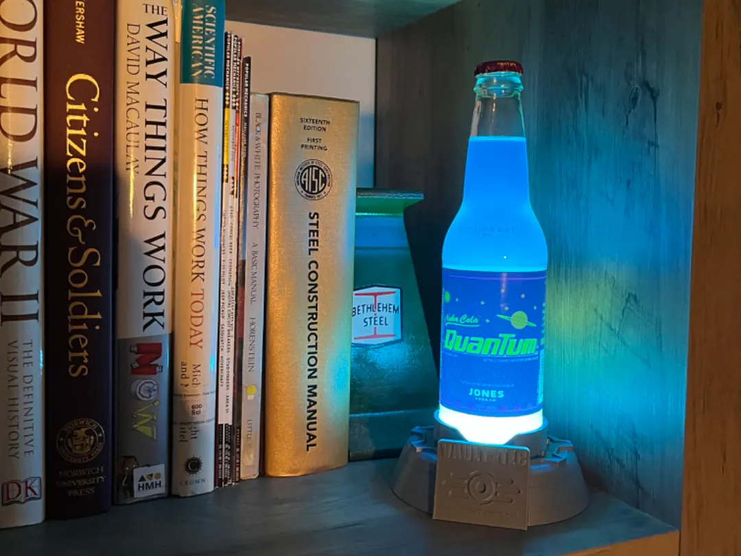 Fallout Soda Display (Lighted) - Free 3D Print Model - MakerWorld