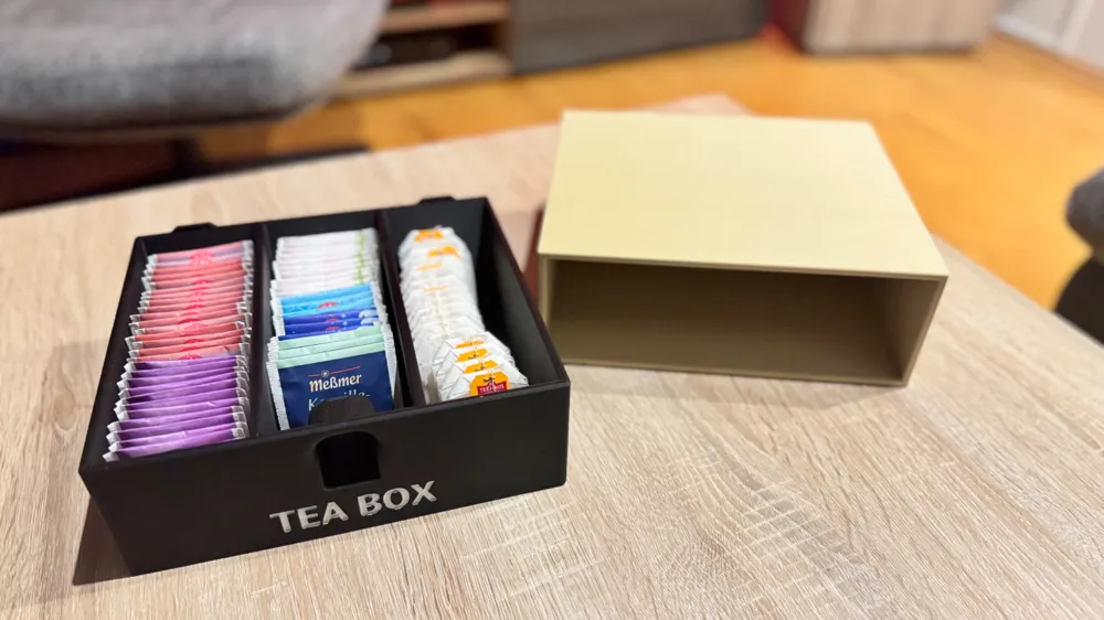 Tea Box Set 1 by 3D Printing by SchmittyMakerWorld: Download Free 3D Models