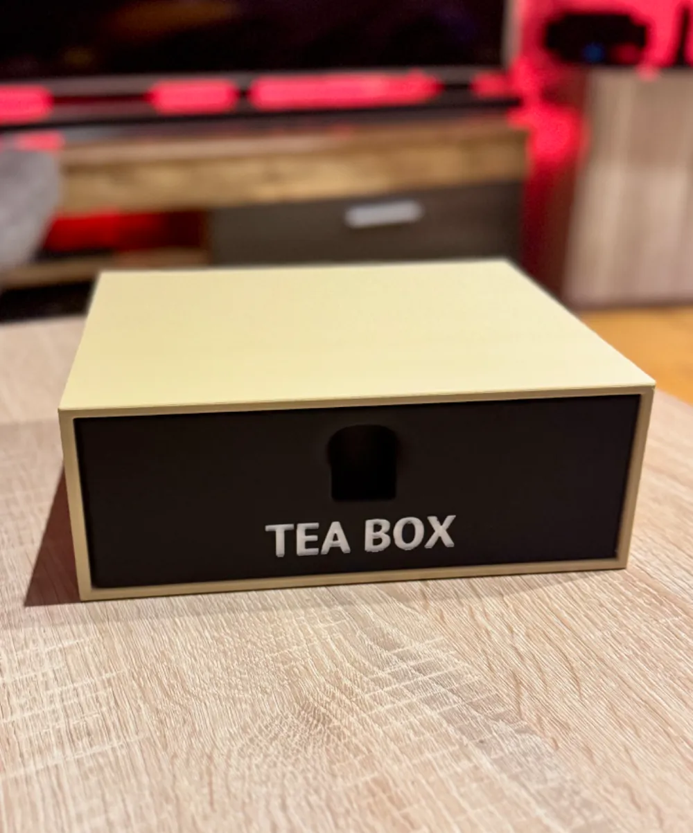 Tea Box Set 1 by 3D Printing by SchmittyMakerWorld: Download Free 3D Models