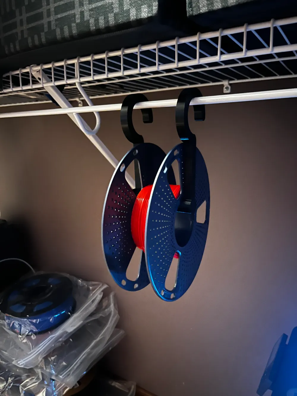 Filament Spool Hanger by user_1233687887 MakerWorld: Download Free 3D ...