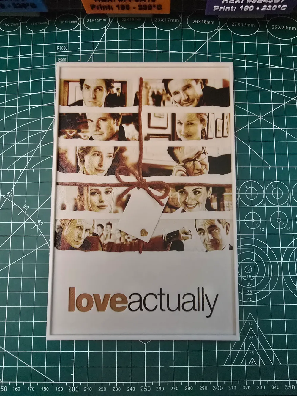 Love Actually Movie Poster - Hueforge Art by Lumpy3D - MakerWorld