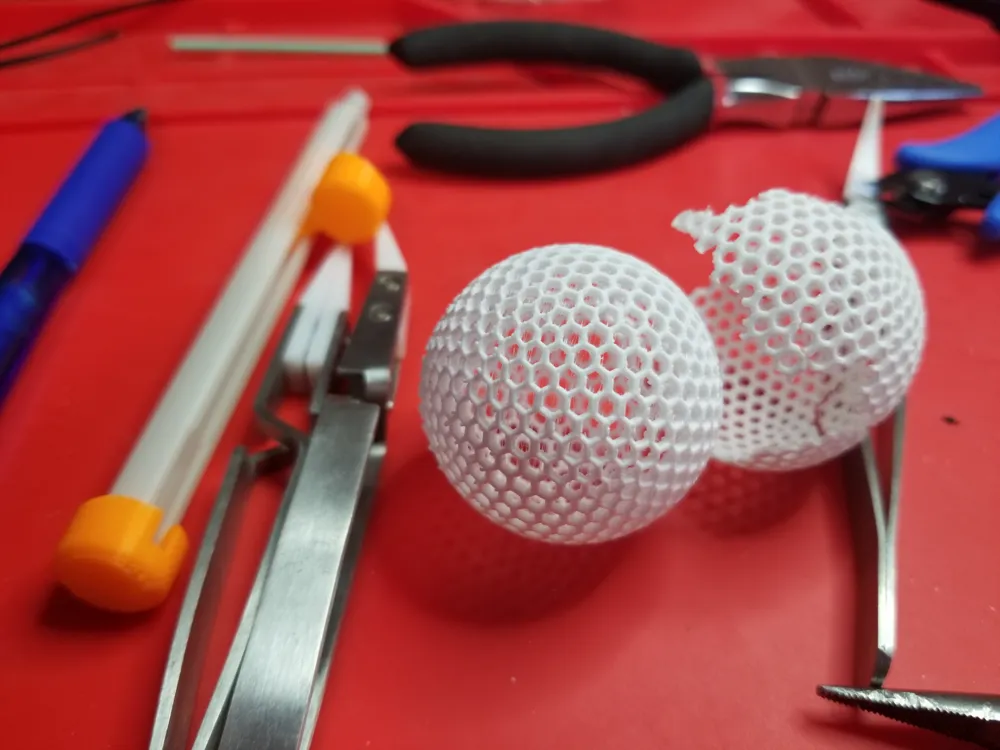 "Airless" Ping Pong Ball - Table Tennis Ball by shawn.mek MakerWorld ...