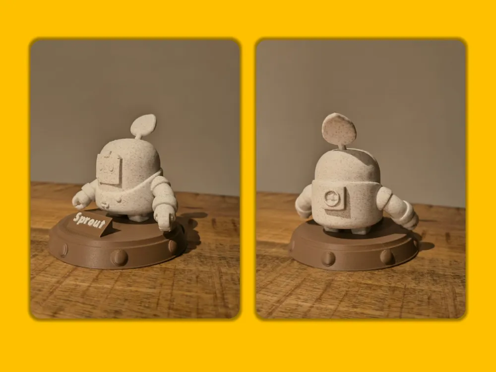 Sprout | XL Brawl Stars Figurine (No AMS) by Mike.stl MakerWorld ...