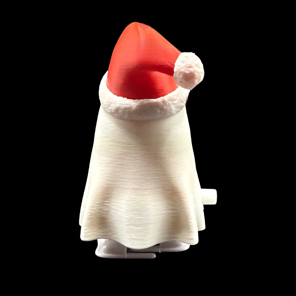 Walking Christmas Ghost - Free 3D Print Model - MakerWorld