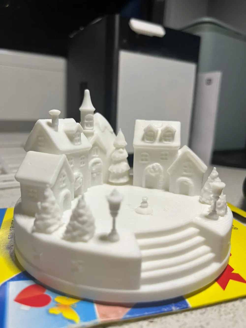Printed Christmas City and Village - Free 3D Print Model - MakerWorld