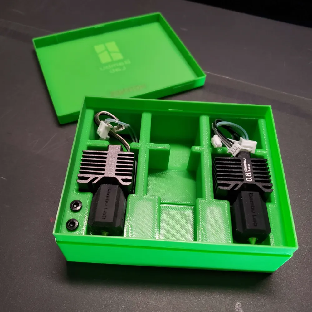 Hotend Storage Box Bambu Labs X1C P1S/P1P Hotends by xallex digital ...