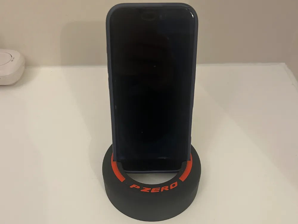 F1 Tyre Phone Holder by Justin MakerWorld: Download Free 3D Models