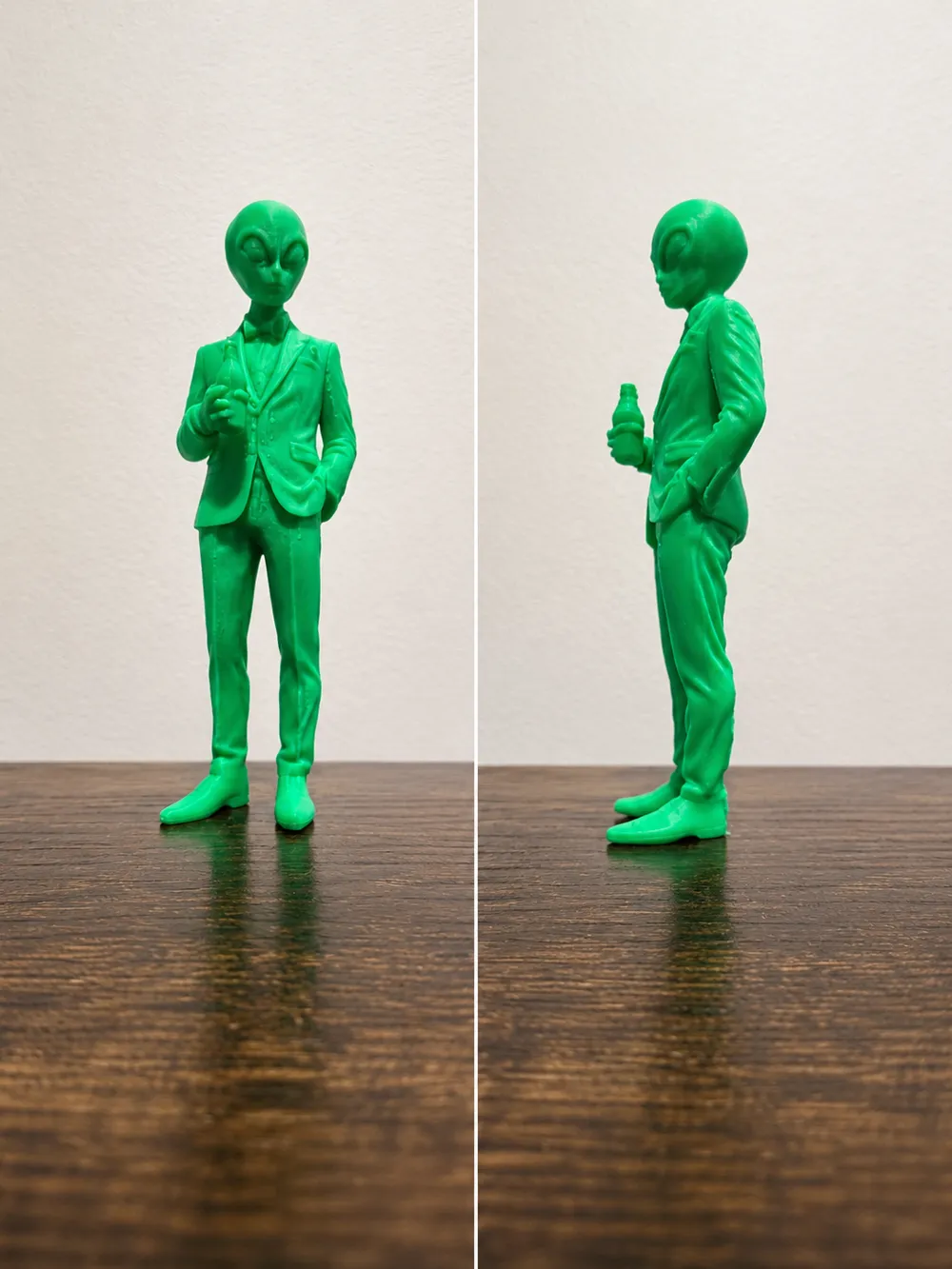 Alien in a tuxedo - Free 3D Print Model - MakerWorld