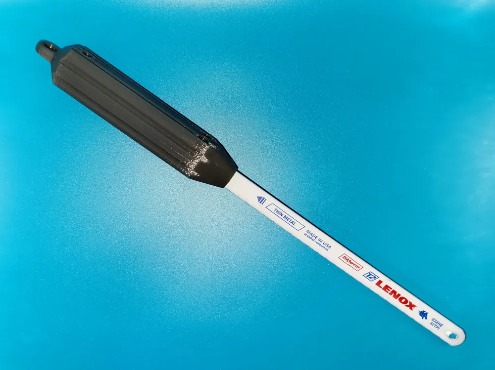 Hacksaw Handle (no inserts) - Free 3D Print Model - MakerWorld